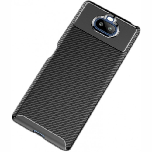 MCTK74-SAMSUNG S23 * FUTROLA CARBON FIBER SILICONE BLACK (279.)