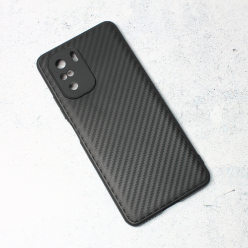 TORBICA CARBON FIBER ZA XIAOMI POCO F3 /MI 11I CRNA