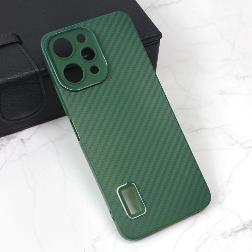 TORBICA CARBON STRIPE ZA XIAOMI REDMI 12 ZELENA
