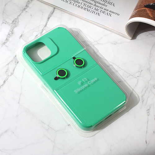 TORBICA COLORFUL AND CAMERA GLASS ZA IPHONE 13 6.1 MINT