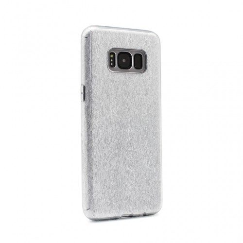 TORBICA CRYSTAL DUST ZA SAMSUNG G955 S8 PLUS SREBRNA