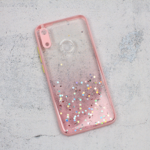 TORBICA FRAME GLITTER ZA HUAWEI Y6 2019/HONOR 8A ROZE