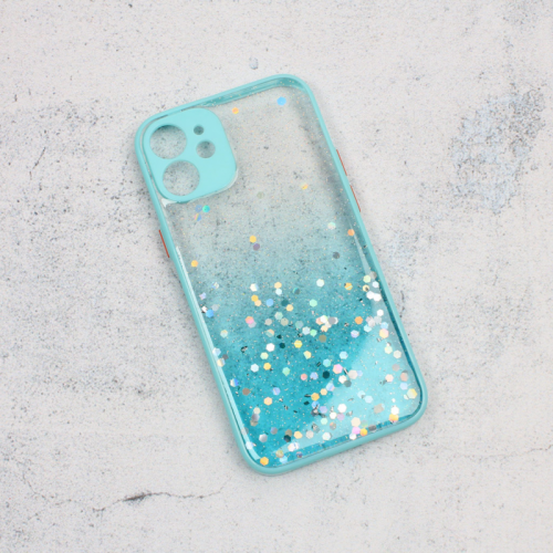 TORBICA FRAME GLITTER ZA IPHONE 12 MINI 5.4 MINT