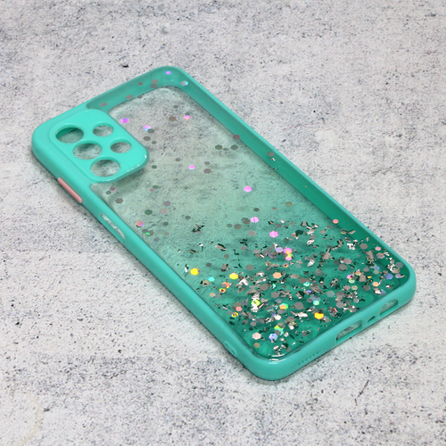 TORBICA FRAME GLITTER ZA SAMSUNG A135F GALAXY A13 4G MINT