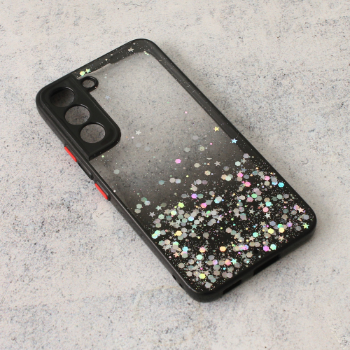 TORBICA FRAME GLITTER ZA SAMSUNG G901B GALAXY S22 CRNA