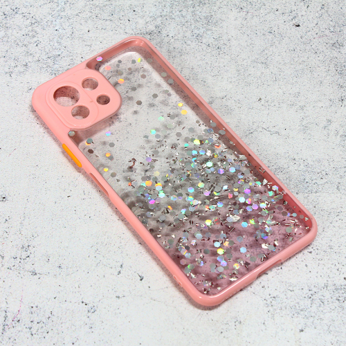 TORBICA FRAME GLITTER ZA XIAOMI MI 11 LITE ROZE