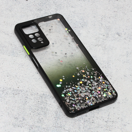 TORBICA FRAME GLITTER ZA XIAOMI REDMI NOTE 11 PRO 4G/5G/NOTE 12 PRO 4G CRNA