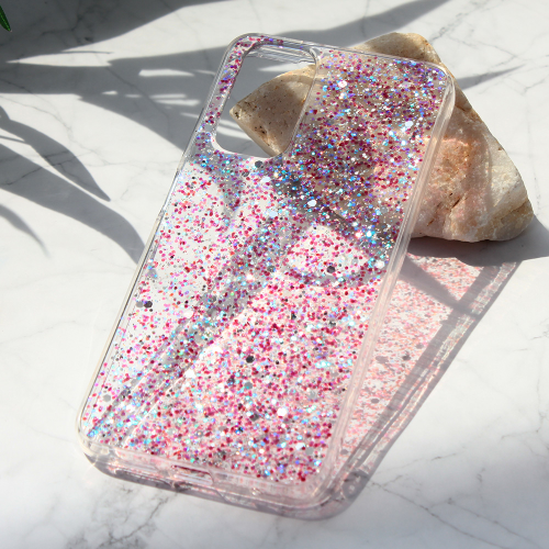 TORBICA GLITTER ZA XIAOMI REDMI NOTE 12S LJUBICASTA