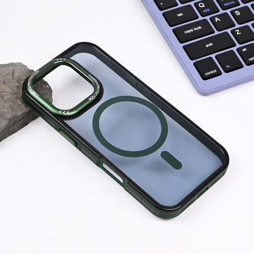 TORBICA MAGSAFE TRENDY ZA IPHONE 16 PRO 6.3 ZELENA