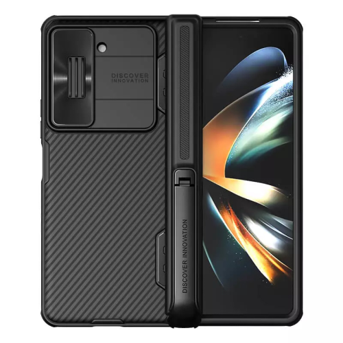 TORBICA NILLKIN CAMSHIELD FOLD ZA SAMSUNG F946B GALAXY Z FOLD 5 (WITH STAND) CRNA