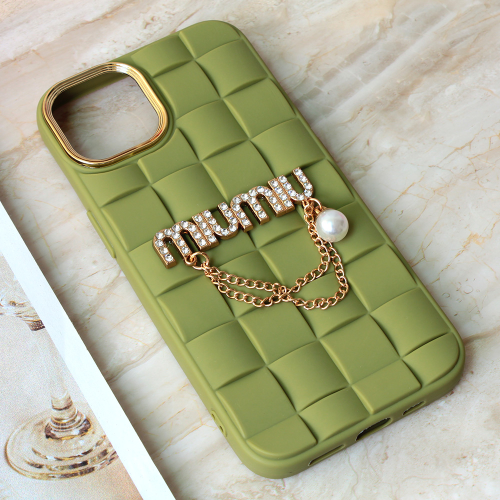 TORBICA PEARL ZA IPHONE 14 6.1 ZELENA
