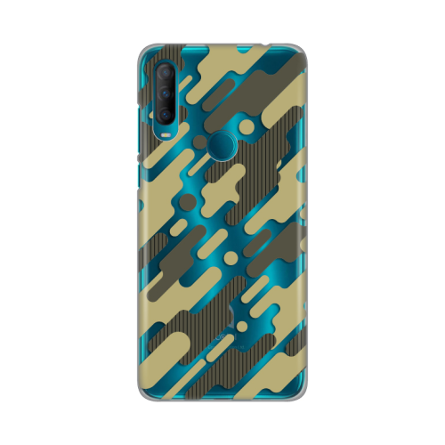 TORBICA SILIKONSKA PRINT SKIN ZA ALCATEL 1S 2020/5028D/A1 ALPHA 20 ARMY PATTERN