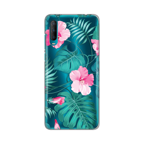 TORBICA SILIKONSKA PRINT SKIN ZA ALCATEL 1S 2020/5028D/A1 ALPHA 20 TROPICAL FLORALS