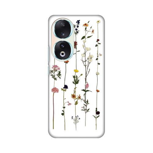 TORBICA SILIKONSKA PRINT SKIN ZA HONOR 90 FLOWER
