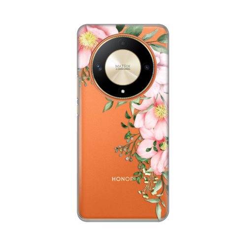 TORBICA SILIKONSKA PRINT SKIN ZA HONOR MAGIC 6 LITE GENTLE ROSE PATTERN
