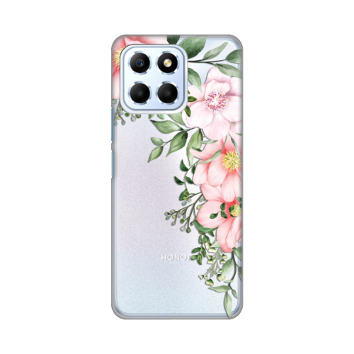 TORBICA SILIKONSKA PRINT SKIN ZA HONOR X6 GENTLE ROSE PATTERN