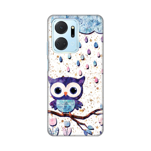 TORBICA SILIKONSKA PRINT SKIN ZA HONOR X7A OWL