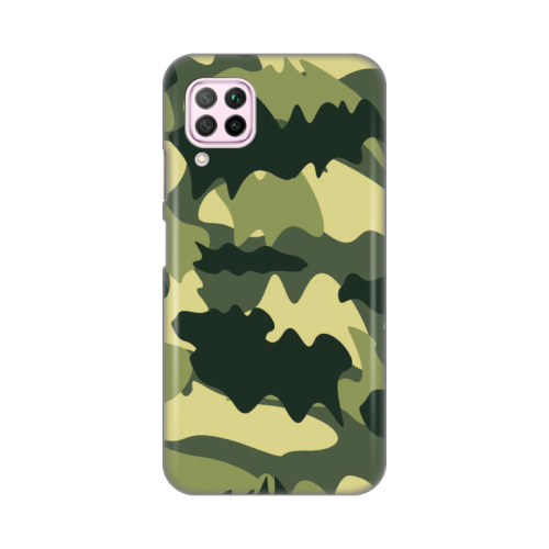 TORBICA SILIKONSKA PRINT SKIN ZA HUAWEI P40 LITE/NOVA 6 SE ARMY