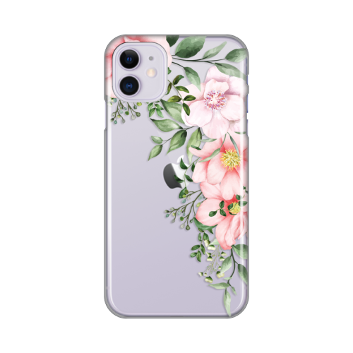 TORBICA SILIKONSKA PRINT SKIN ZA IPHONE 11 6.1 GENTLE ROSE PATTERN