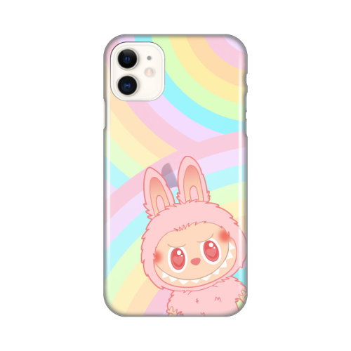 TORBICA SILIKONSKA PRINT SKIN ZA IPHONE 11 6.1 LA BUBU RAINBOW