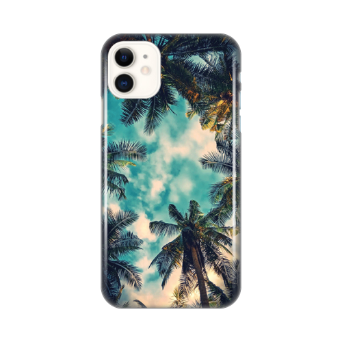TORBICA SILIKONSKA PRINT SKIN ZA IPHONE 11 6.1 PALM TREE