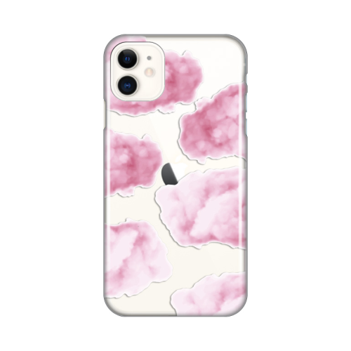 TORBICA SILIKONSKA PRINT SKIN ZA IPHONE 11 6.1 PINK CLOUDS