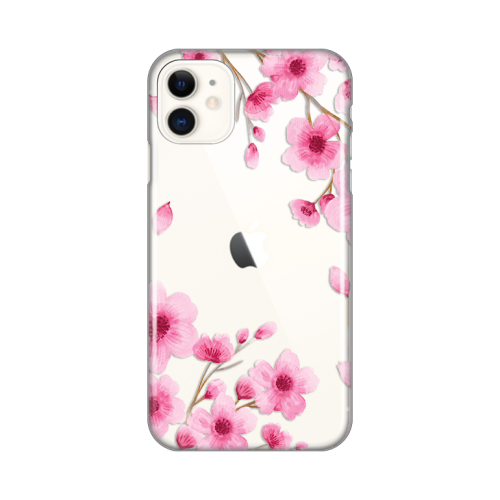 TORBICA SILIKONSKA PRINT SKIN ZA IPHONE 11 6.1 ROSE FLOWERS