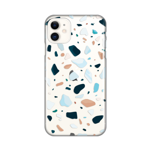 TORBICA SILIKONSKA PRINT SKIN ZA IPHONE 11 6.1 TERAZZO PATTERN