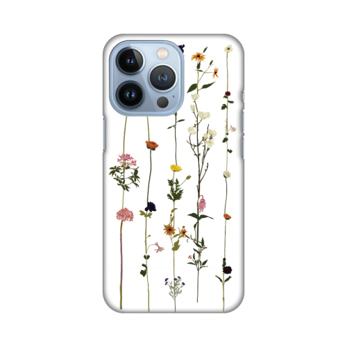 TORBICA SILIKONSKA PRINT SKIN ZA IPHONE 13 PRO 6.1 FLOWER