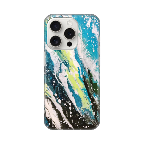 TORBICA SILIKONSKA PRINT SKIN ZA IPHONE 15 PRO 6.1 ABSTRACT