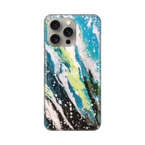 TORBICA SILIKONSKA PRINT SKIN ZA IPHONE 15 PRO MAX 6.7 ABSTRACT