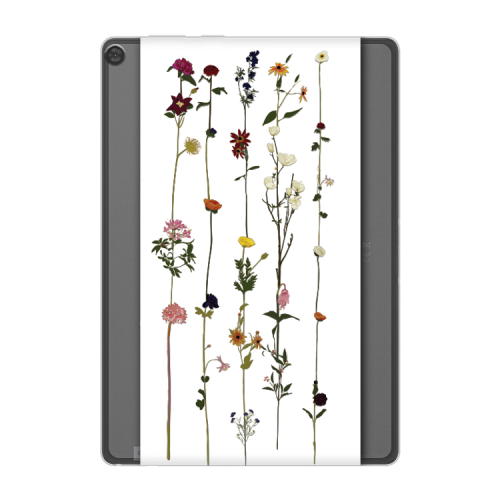 TORBICA SILIKONSKA PRINT SKIN ZA LENOVO TAB M10 FHD REL TB-X605LC FLOWER