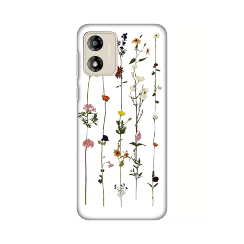 TORBICA SILIKONSKA PRINT SKIN ZA MOTOROLA MOTO E13 FLOWER
