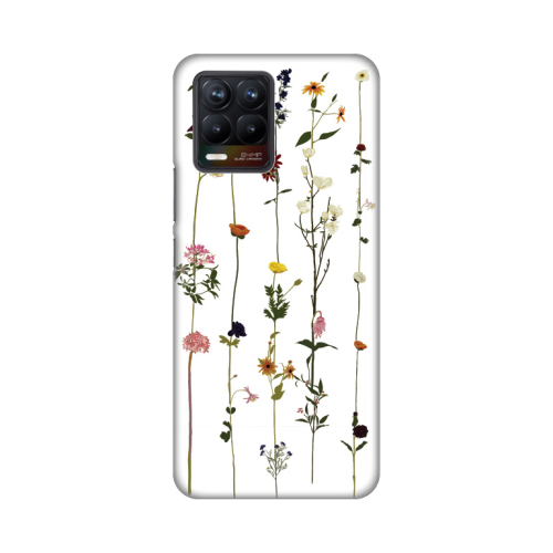 TORBICA SILIKONSKA PRINT SKIN ZA REALME 8 4G/8 PRO FLOWER
