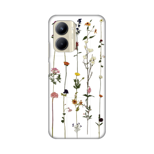 TORBICA SILIKONSKA PRINT SKIN ZA REALME C33 FLOWER
