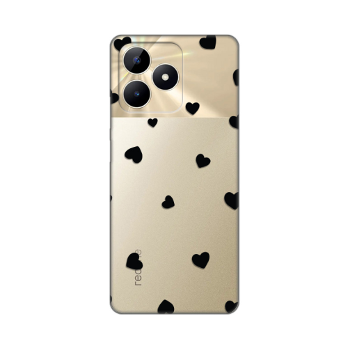 TORBICA SILIKONSKA PRINT SKIN ZA REALME C53 HEARTS