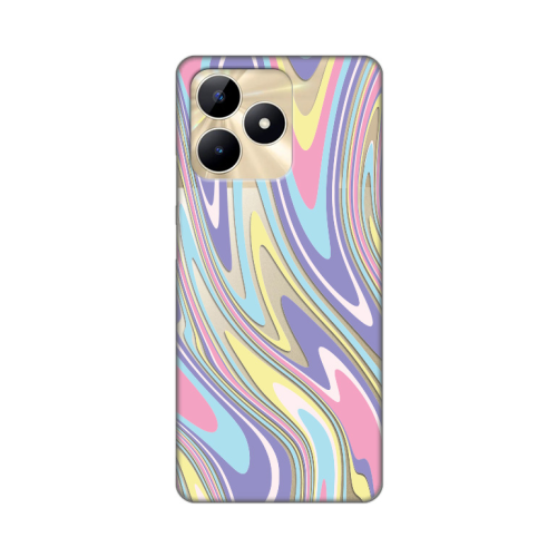 TORBICA SILIKONSKA PRINT SKIN ZA REALME C53 LIQUID DREAM