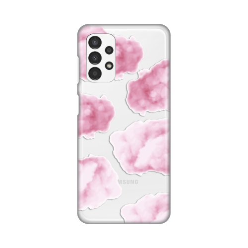 TORBICA SILIKONSKA PRINT SKIN ZA SAMSUNG A135F GALAXY A13 4G PINK CLOUDS