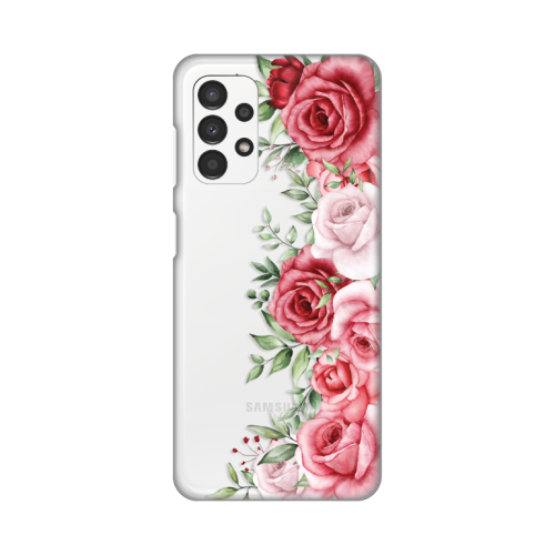 TORBICA SILIKONSKA PRINT SKIN ZA SAMSUNG A135F GALAXY A13 4G WILD ROSES