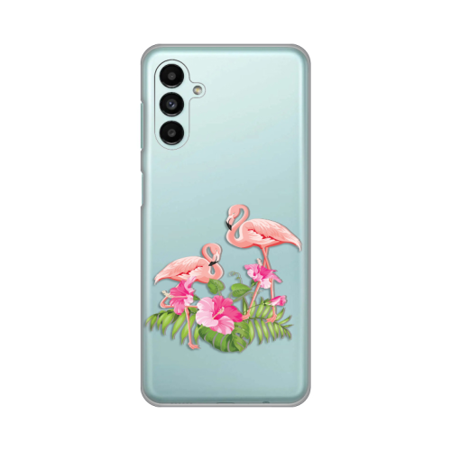 TORBICA SILIKONSKA PRINT SKIN ZA SAMSUNG A136B/A047F GALAXY A13 5G/A04S FLAMINGO