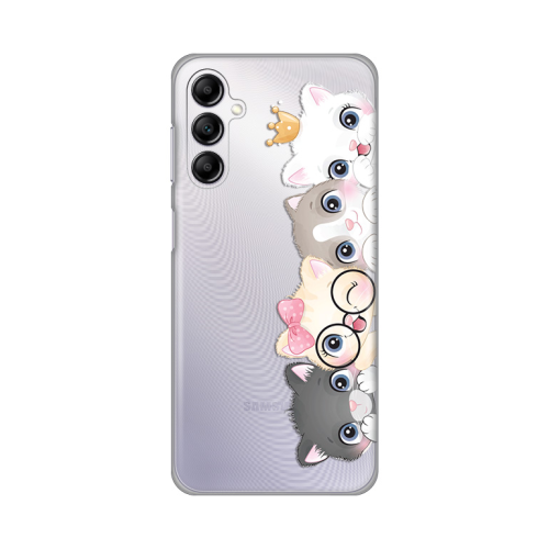 TORBICA SILIKONSKA PRINT SKIN ZA SAMSUNG A145R GALAXY A14 4G CATS