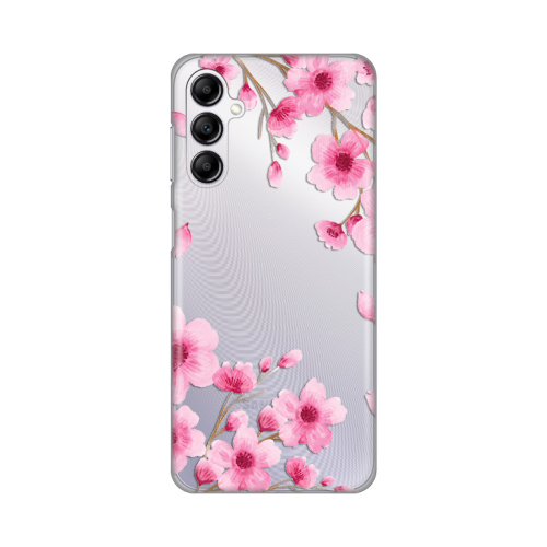 TORBICA SILIKONSKA PRINT SKIN ZA SAMSUNG A145R GALAXY A14 4G ROSE FLOWERS