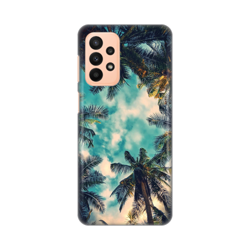 TORBICA SILIKONSKA PRINT SKIN ZA SAMSUNG A235F GALAXY A23 4G/5G PALM TREE