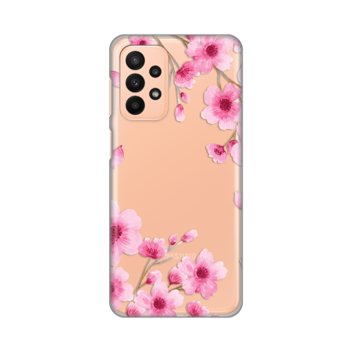 TORBICA SILIKONSKA PRINT SKIN ZA SAMSUNG A235F GALAXY A23 4G/5G ROSE FLOWERS