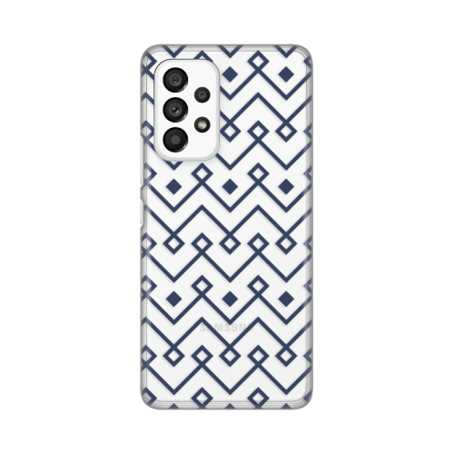 TORBICA SILIKONSKA PRINT SKIN ZA SAMSUNG A536B GALAXY A53 5G BLUE CUBES
