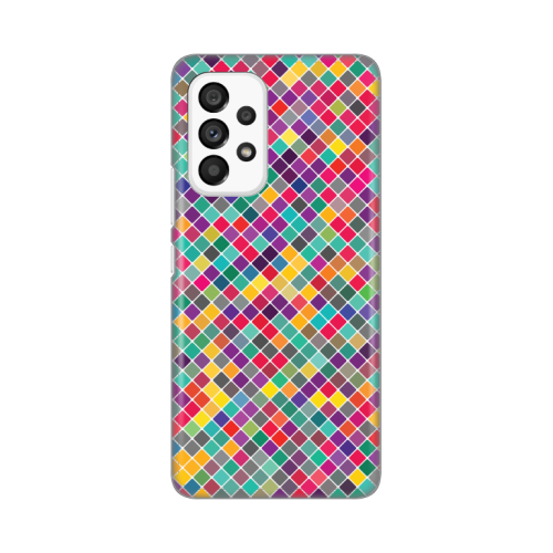 TORBICA SILIKONSKA PRINT SKIN ZA SAMSUNG A536B GALAXY A53 5G COLORFUL CUBES