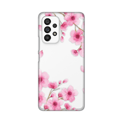TORBICA SILIKONSKA PRINT SKIN ZA SAMSUNG A536B GALAXY A53 5G ROSE FLOWERS