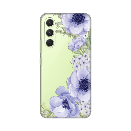 TORBICA SILIKONSKA PRINT SKIN ZA SAMSUNG A546B GALAXY A54 5G BLUE ROSES