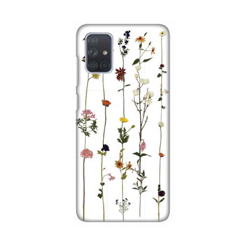 TORBICA SILIKONSKA PRINT SKIN ZA SAMSUNG A715F GALAXY A71 FLOWER