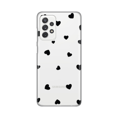 TORBICA SILIKONSKA PRINT SKIN ZA SAMSUNG A73 5G HEARTS